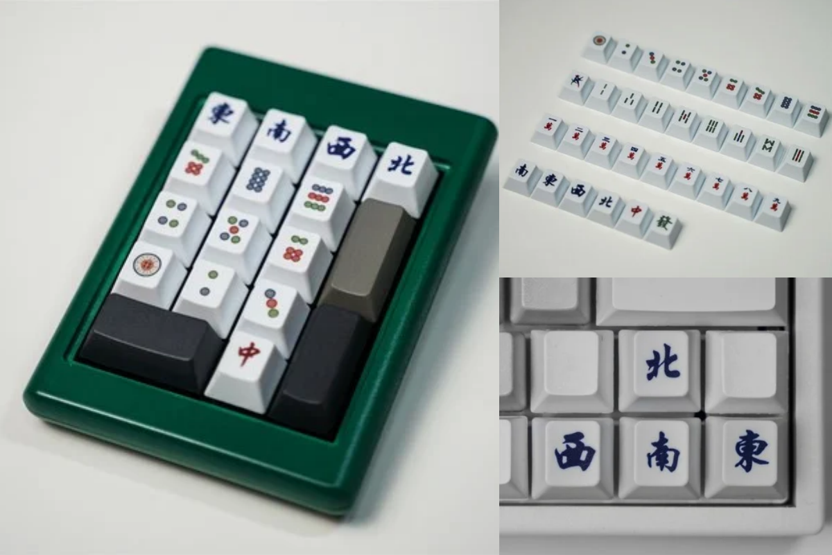 忍不住想搓一圈！新加坡「麻將鍵帽」神還原麻將造型，東西南北風通通有～ - 愛料理生活誌